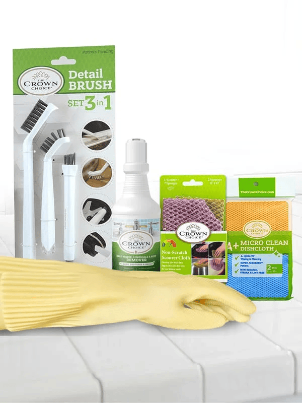 Buy Online Glass Cleaner Set – Calcium, Minerals, Rust and More ...